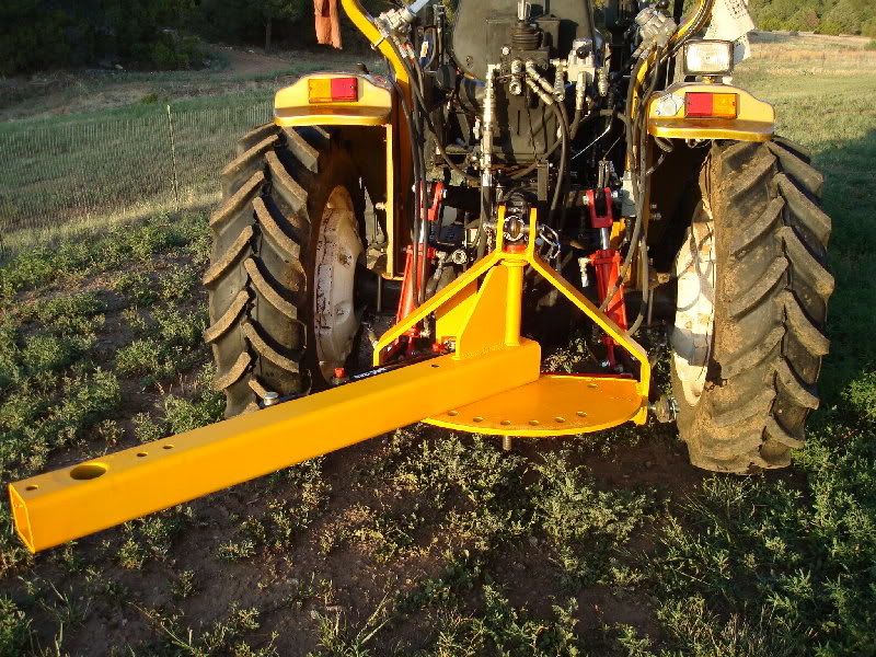 hydraulic swivel on custom built rake - TractorByNet